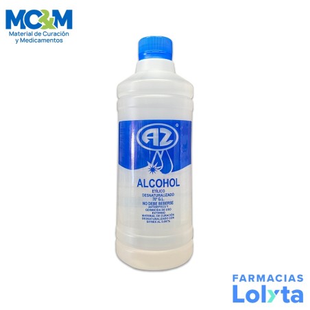 ALCOHOL 500 ML 70° AZUL ZAPOPAN | Website MC&M